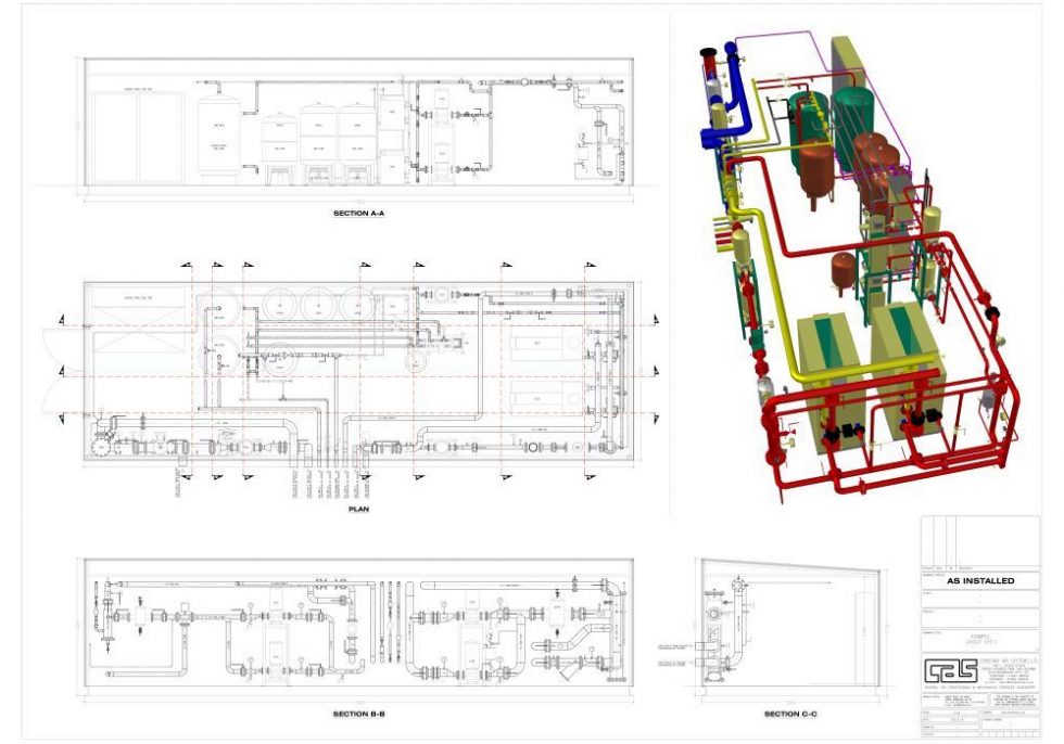 Prefabricated Packaged Plantrooms - Constant Air Systems