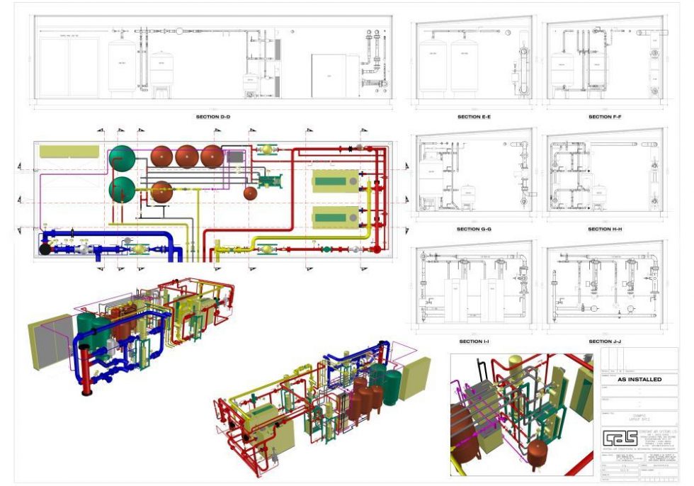 Prefabricated Packaged Plantrooms - Constant Air Systems